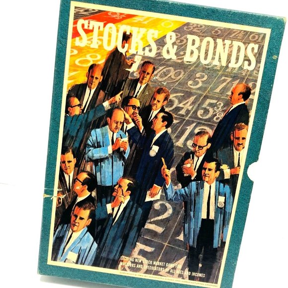 3M Avalon Hill | Games | Vtg 964 Avalon Hill Stocks Bonds Bookshelf ...